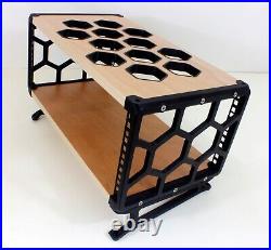 19 4u Desktop Studio Rack Pod Case Cabinet Comms Media Audio Equipment ...