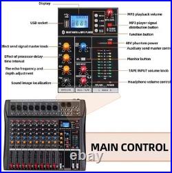 DX8 Professional Sound Mixer Console Record Professional 8 Sound board ...