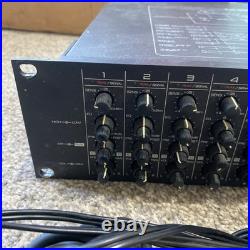 Roland M-12E Mixer Rack Mount with 12 inputs 1 Knob Missing See 3rd ...