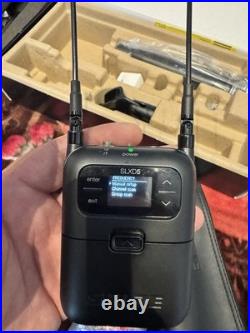 Shure SLXD24D/SM58-K59 Dual Wireless Handheld Microphone System | Pro Audio Equipment