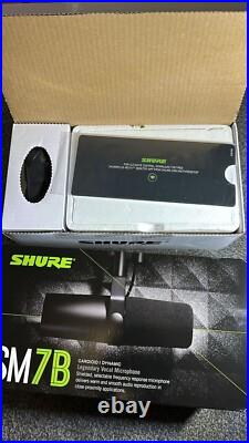 Shure SM7B Professional Cardioid Dynamic Studio Vocal Microphone SM-7B ...